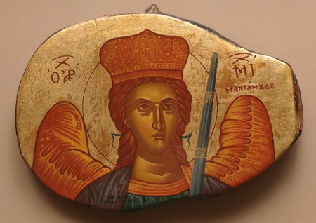 Ο ΤΑΞΙΑΡΧΗΣ ΤΟΥ ΜΑΝΤΑΜΑΔΟΥ :: Πινελιές Αγιογραφίας